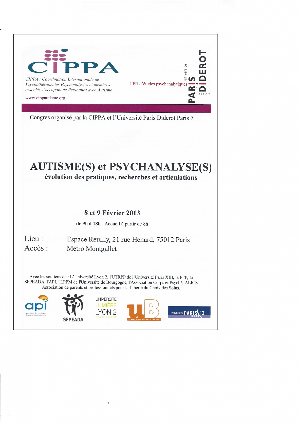 7-cippa | Congrès Minute - Enregistrements de conférences